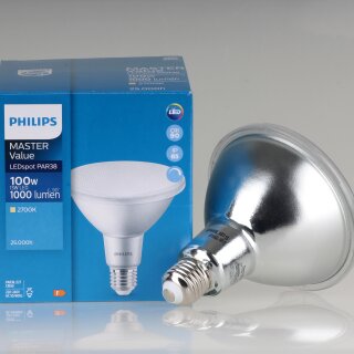 Philips LED-Reflektorlampe PAR38, 25° E27/240V/13W (100W) kaufen